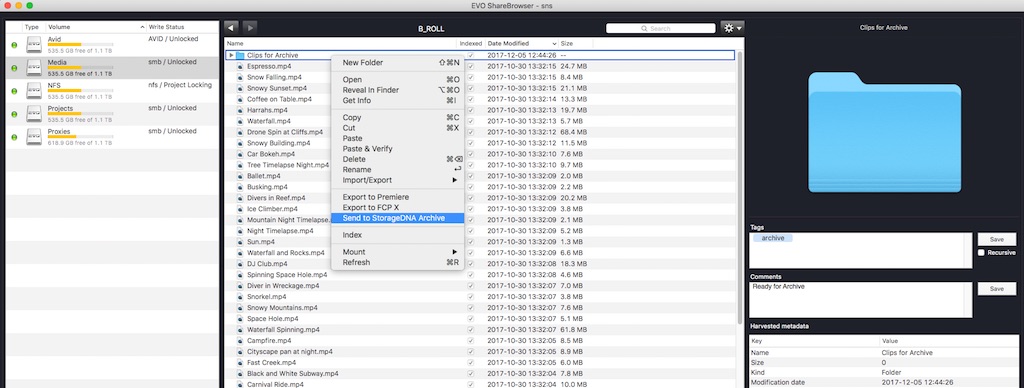 Top 4 New Features in ShareBrowser — SNS (Studio Network Solutions)