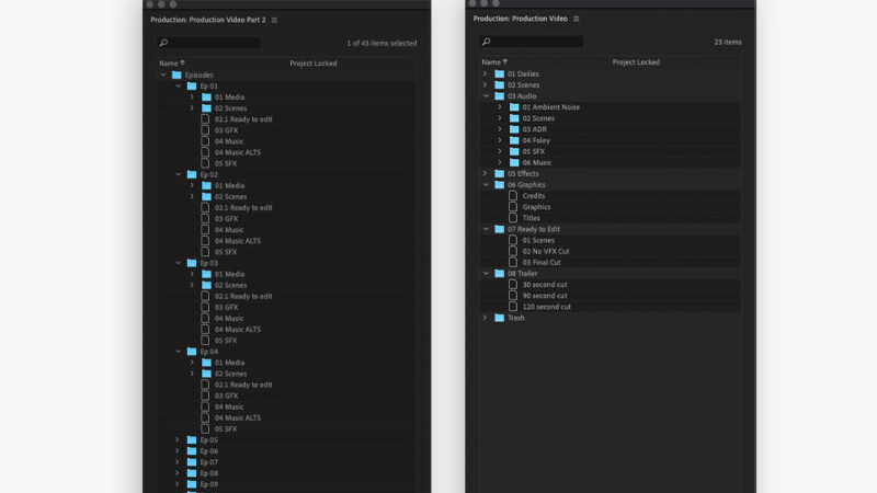 Productions, The Evolution of Shared Projects in Premiere Pro