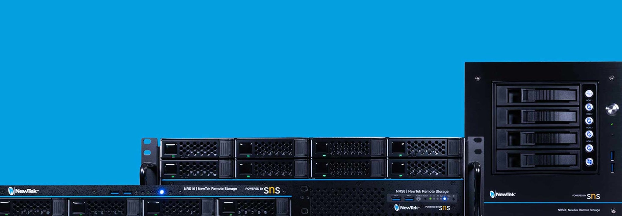 NewTek TriCaster and EVO Storage - SNS (Studio Network Solutions)