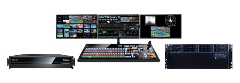 NewTek TriCaster and EVO Storage - SNS (Studio Network Solutions)
