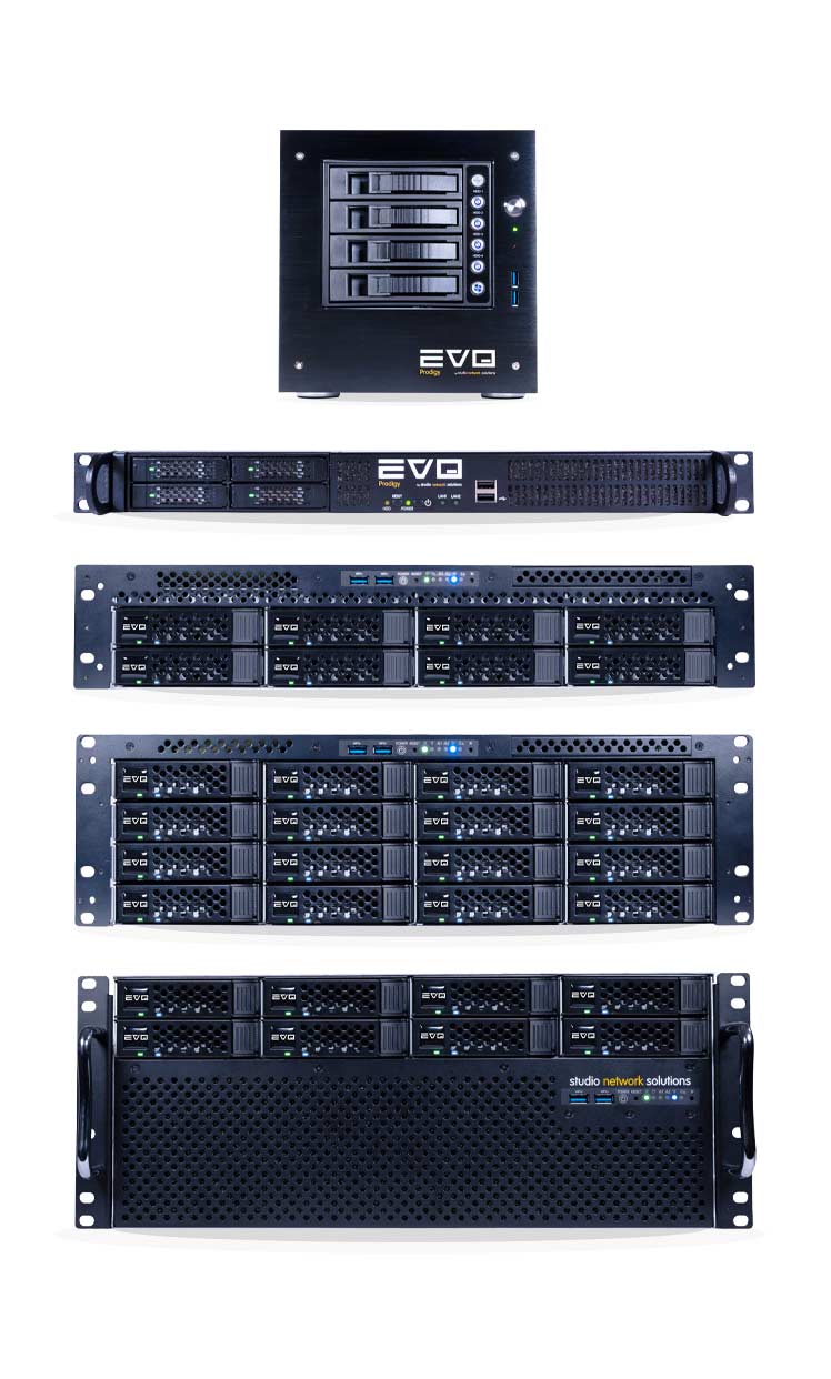 Shared Storage Film & Video Solutions: Avid, Premiere, Resolve, FCPX