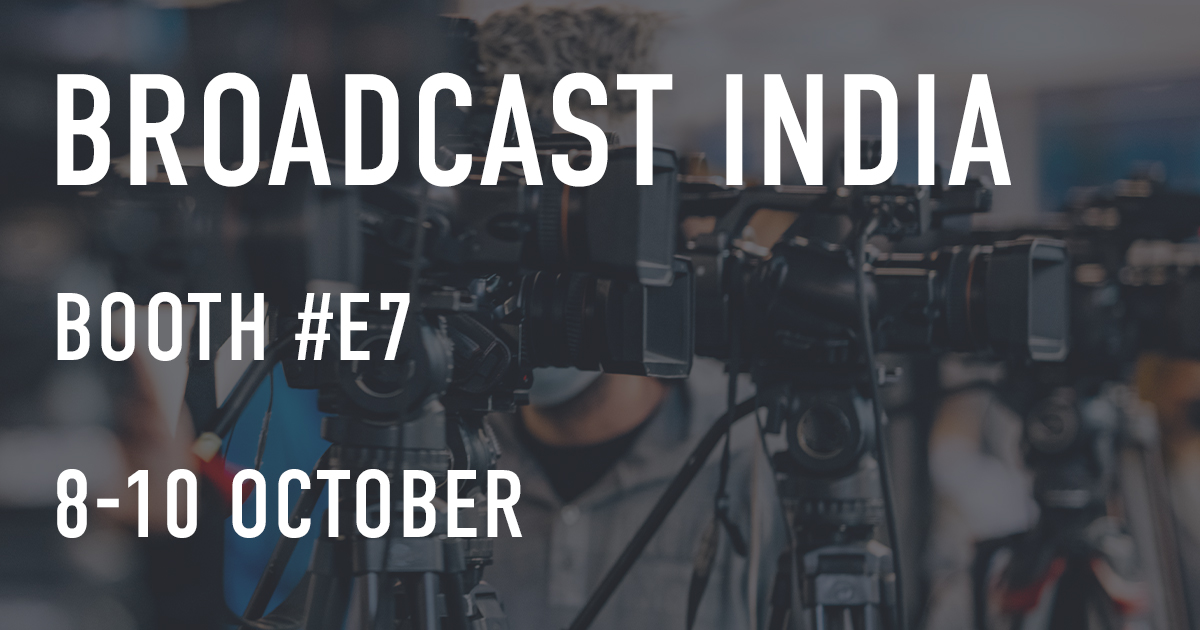 SNS at Broadcast India 2023 — SNS (Studio Network Solutions)