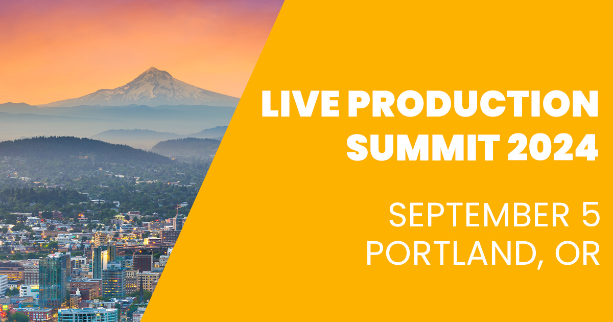 SNS at Live Production Summit 2024